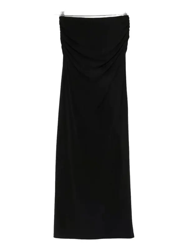 Patrizia Pepe Draped Skirt - Black