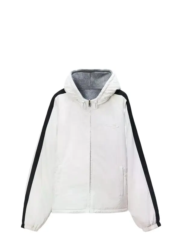 Alexander Wang Reversible Zip-front Hoodie - Grey