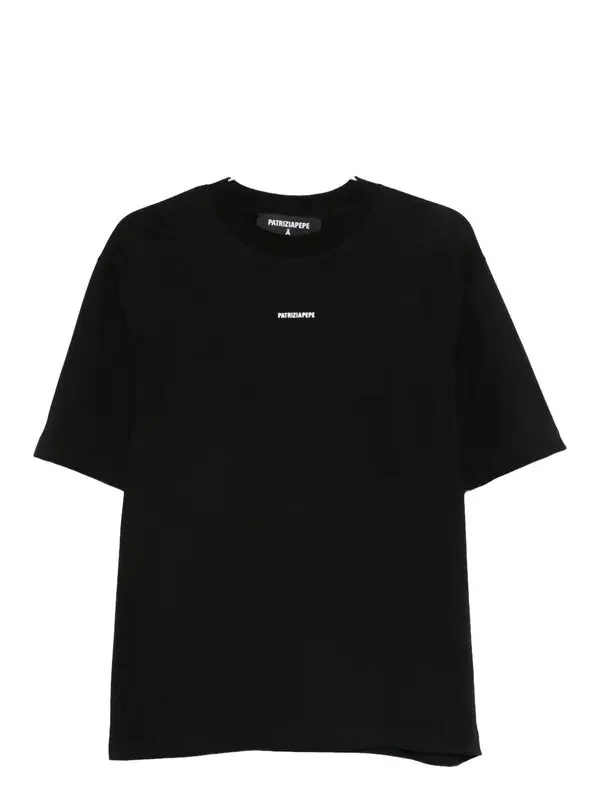 Patrizia Pepe Cotton T-shirt - Black