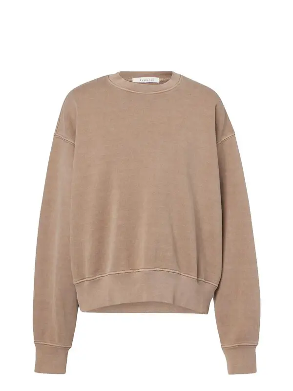 SLVRLAKE Cotton Jersey Sweatshirt - Beige