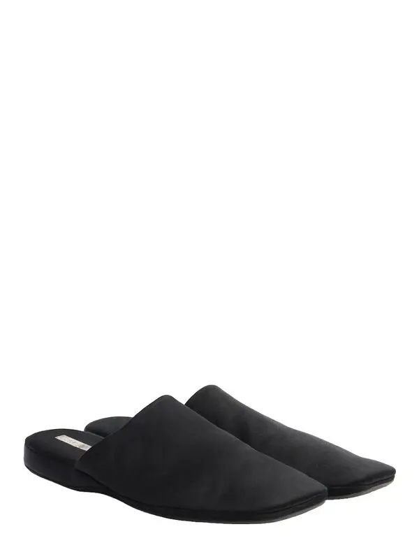 Calvin Klein Hugh Satin Mules - Black