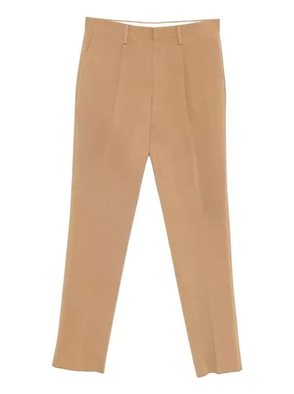 LARDINI Pleated Trousers - Brown