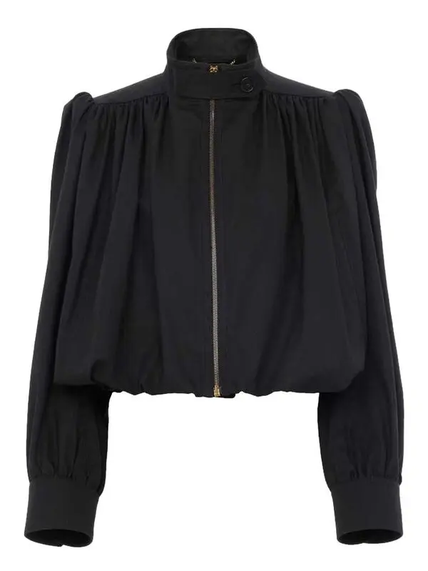 Chloé Gathered Balloon Jacket - Black