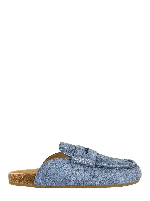JW Anderson Stitch Loafer - Denim Blue