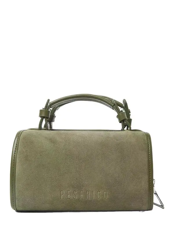Peserico Mini Suede Handbag - Green