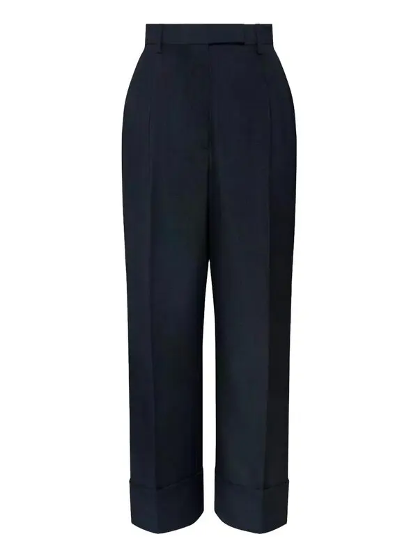 Thom Browne Cuffed Trousers - Black