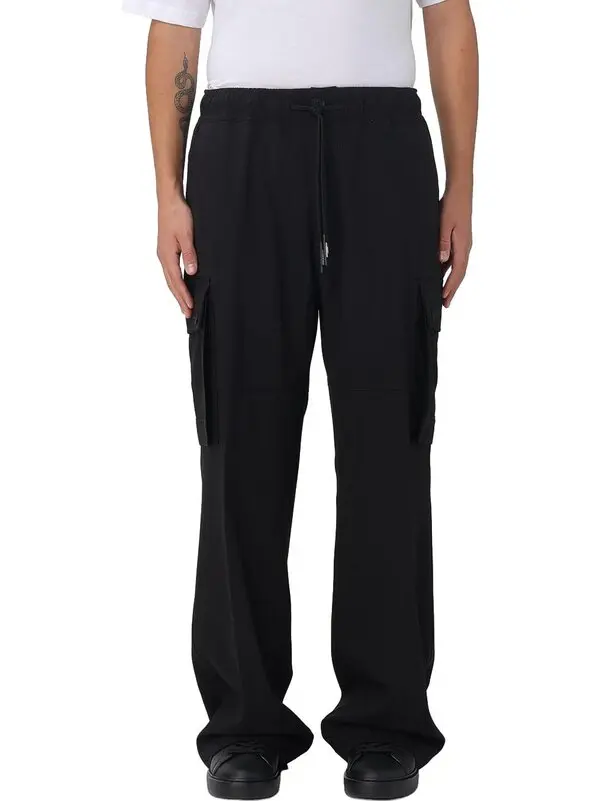 Just Cavalli Wide Leg Trousers - Black