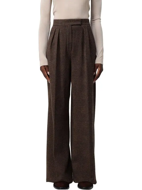 Max Mara Wide Leg Trousers - Brown