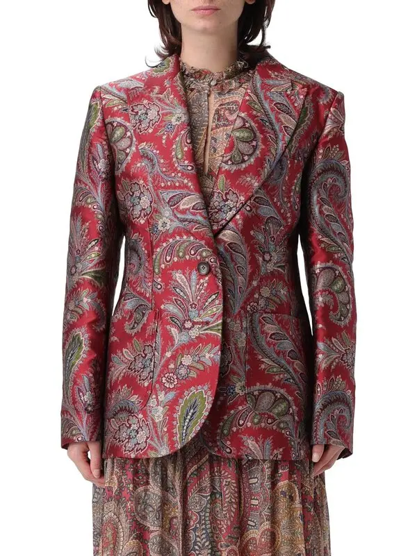 Etro Printed Blazer - Multicolor