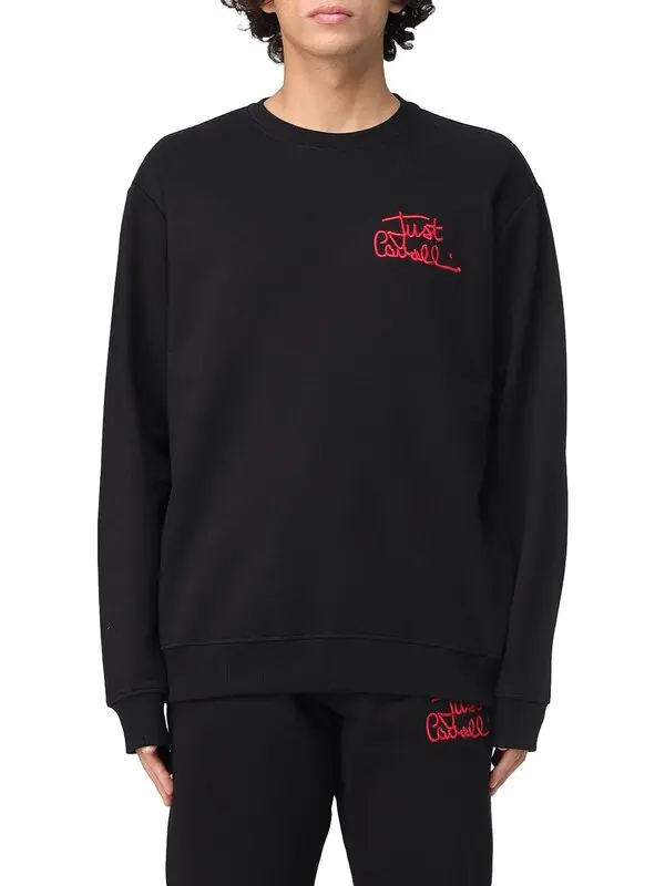 Just Cavalli Crewneck Sweatshirt - Black