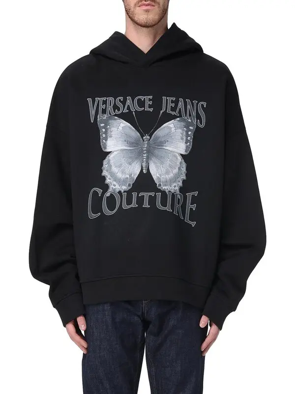 Versace Printed Sweatshirt - Black