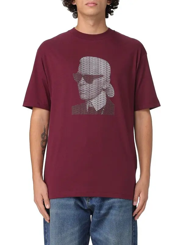Karl Lagerfeld T-shirt - Burgundy