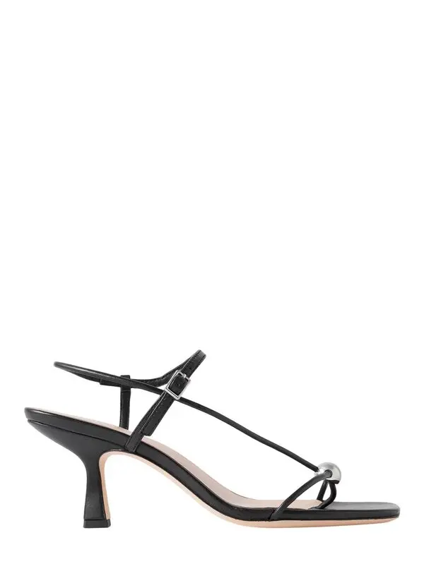 LOEFFLER RANDALL - Triana Embellished Leather Sandals