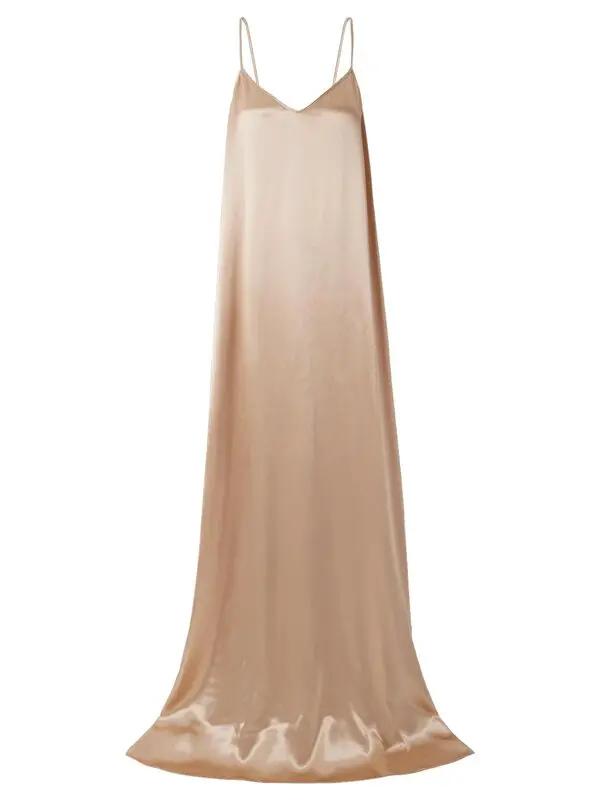 FERRAGAMO Satin Gown - Gold