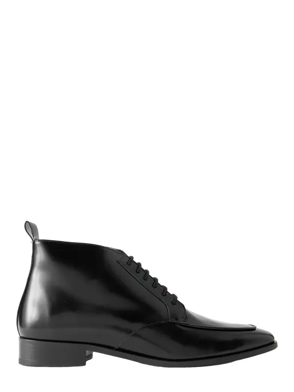 Tove Verone Leather Ankle Boots - Black