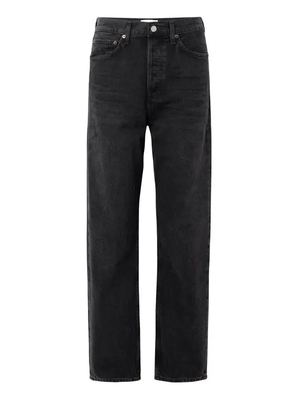 AGOLDE 90s Mid-rise Straight-leg Jeans - Black