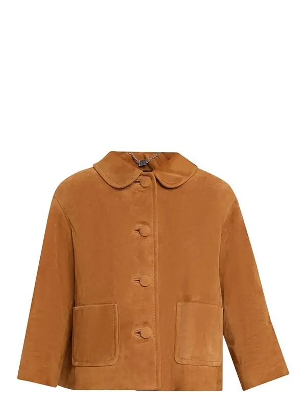 Marc Jacobs Suede Doll Jacket - Copper