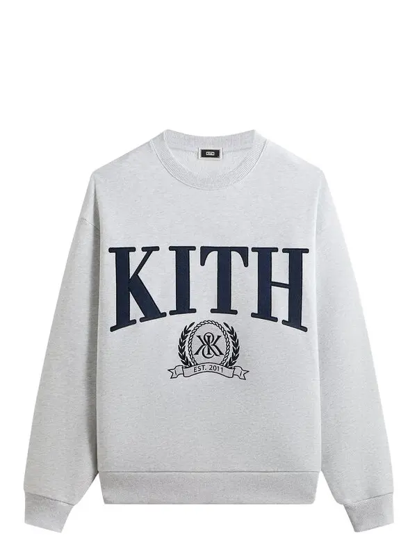 Kith Collegiate Nelson Crewneck - Grey