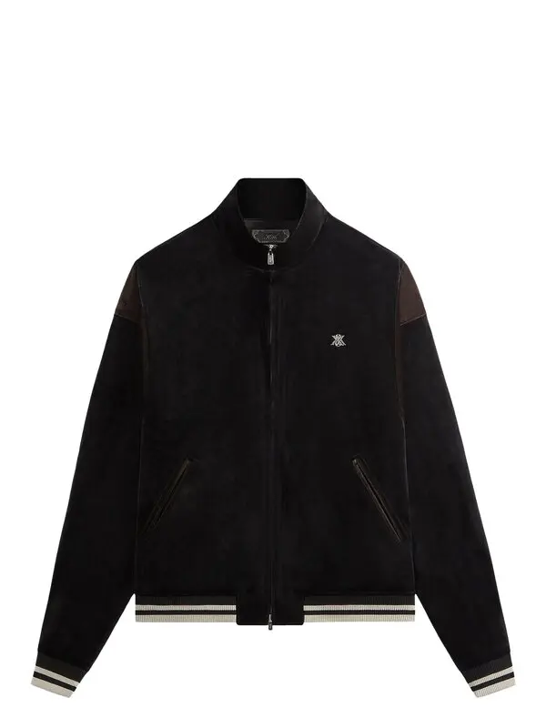 Kith Velvet Rui Track Jacket - Black