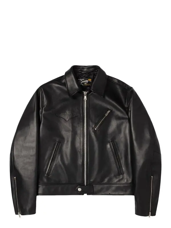 StÜssy Biker Jacket - Black