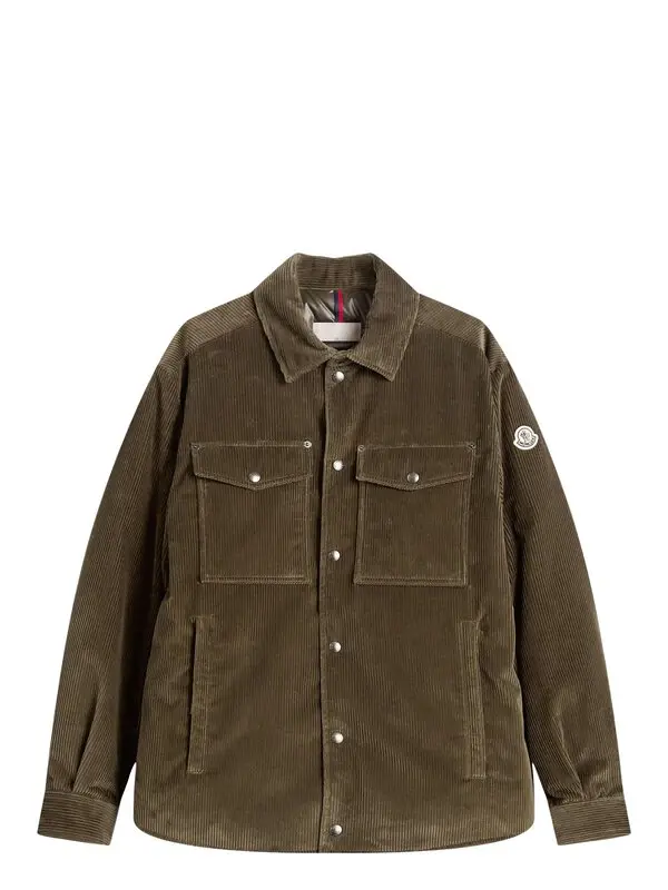 Moncler Ambroisie Corduroy Shirt Jacket - Brown