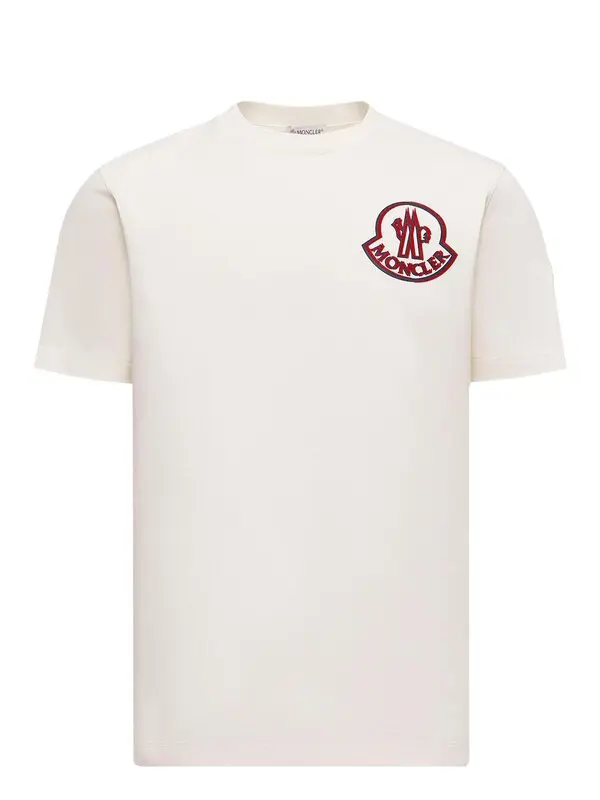 Moncler Short-sleeve T-shirt - White