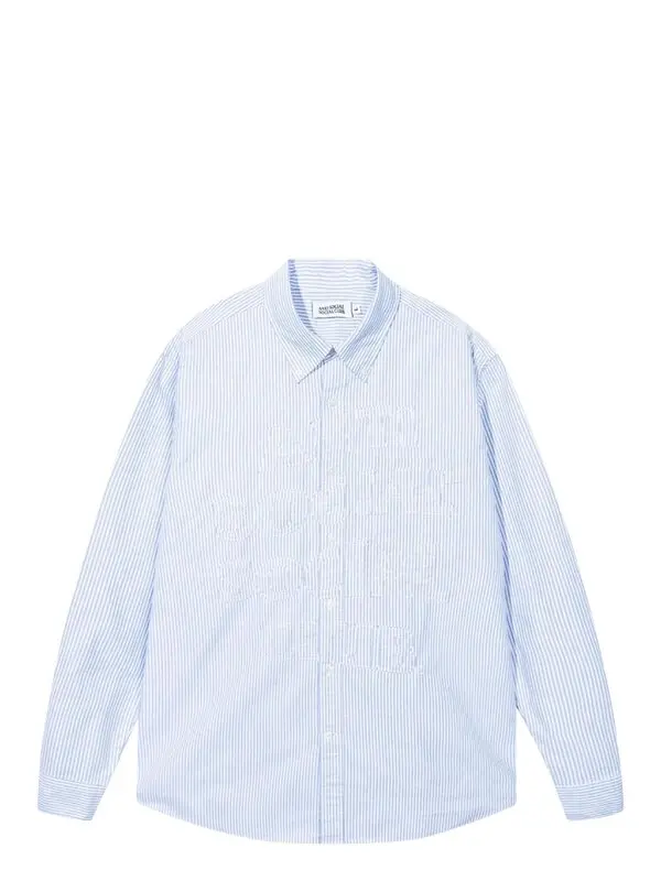 ANTI SOCIAL SOCIAL CLUB Mind Games Oxford Shirt - Blue