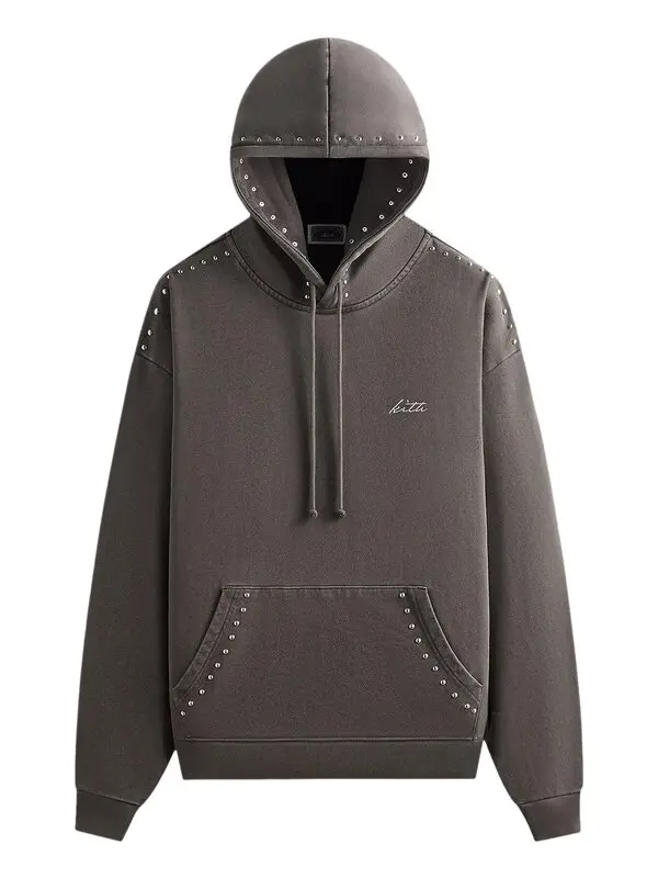 Kith Rivet Nelson Hoodie - Brown