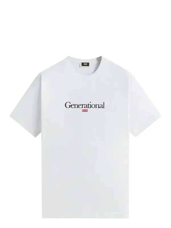 Kith Generational Quote Tee - White