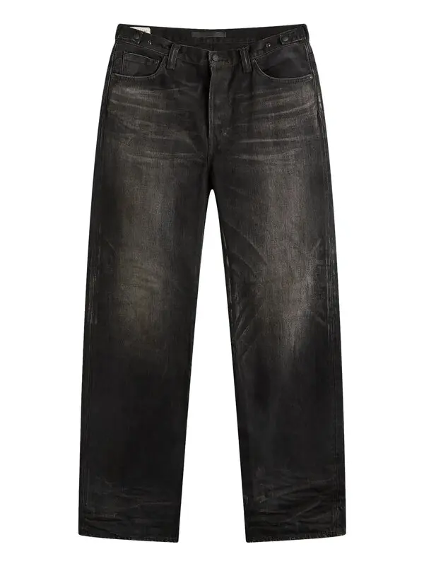 Mastercraft Union Showa Relaxed Sureto Jeans - Black