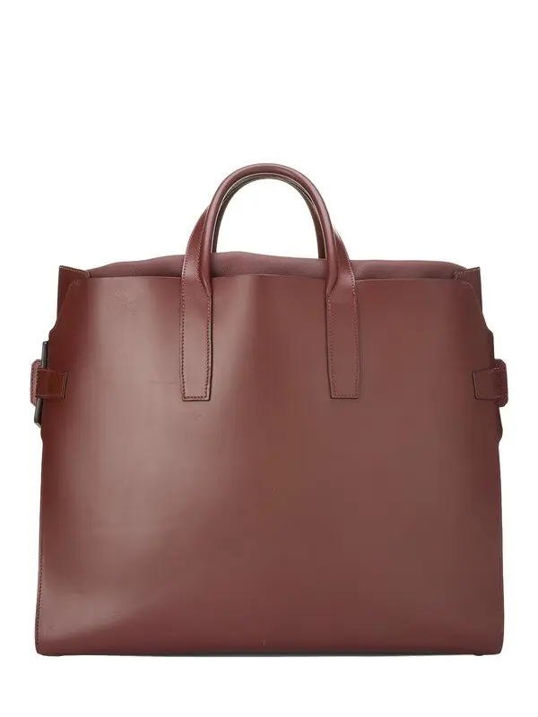 Hermès Vache Hunter Cristobal Cabacity 45 Tote Bag - Rouge H