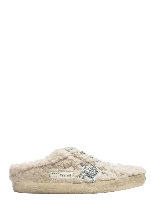 GOLDEN GOOSE Super Star Sabot - Cream