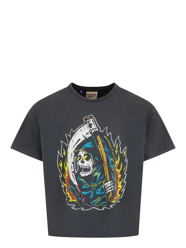 GALLERY DEPT. Big Reaper Atk Vintage T-shirt - Black
