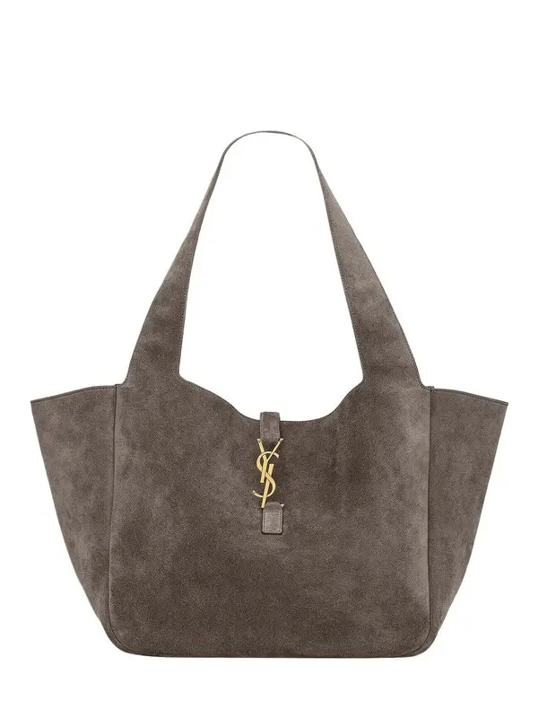 Saint Laurent Le 5 À 7 Bea Shoulder Bag - Grey