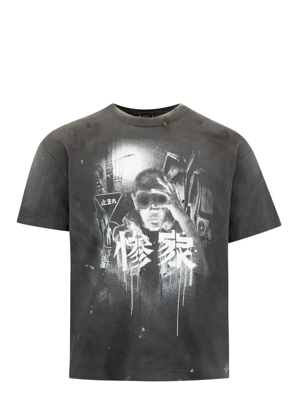 SAINT MXXXXXX Gs Short-sleeve Tee - Black