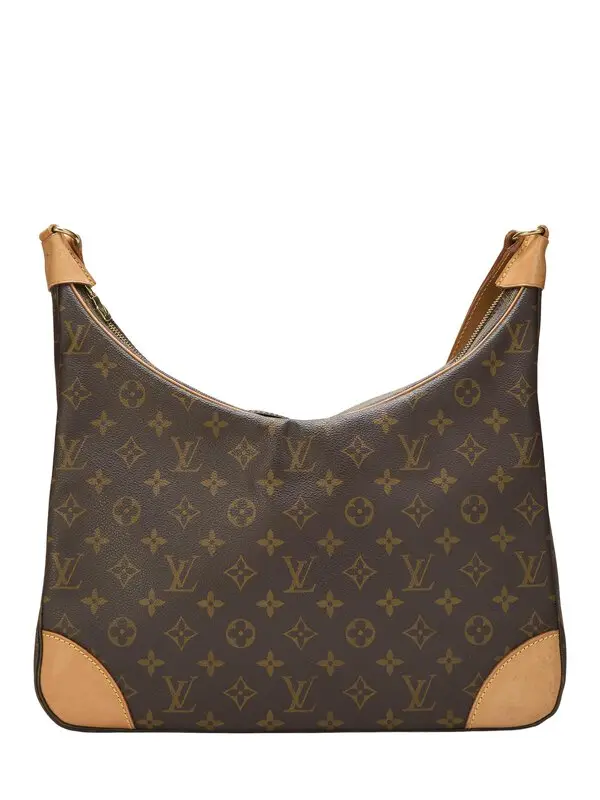LOUIS VUITTON Monogram Canvas Boulogne 35 Shoulder Bag - Brown