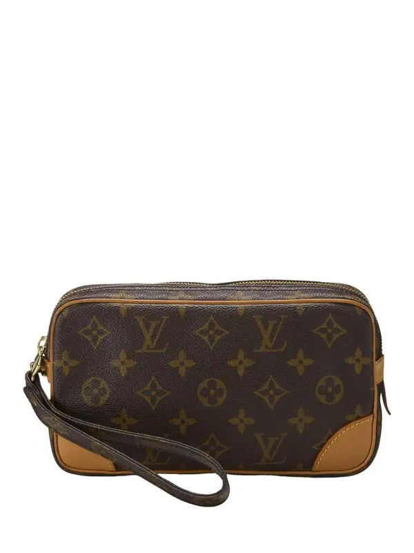 LOUIS VUITTON Monogram Canvas Marly Dragonne 22 - Brown