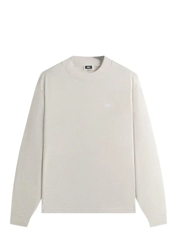 Kith Long-sleeve Mock Neck Lax Tee - White