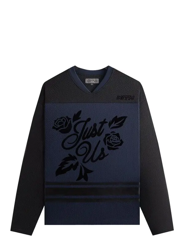 Kith Malik Long-sleeve Mesh Jersey - Black