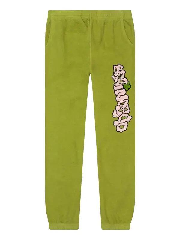 BRAIN DEAD Slime Reverse Fleece Sweatpant - Green