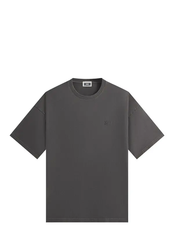 Kith Sueded Jersey Bishop Tee - Black