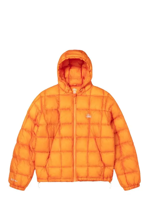 StÜssy Midweight Hooded Puffer - Orange