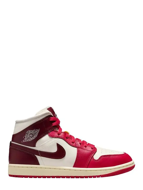JORDAN 1 Mid Sneakers - Red