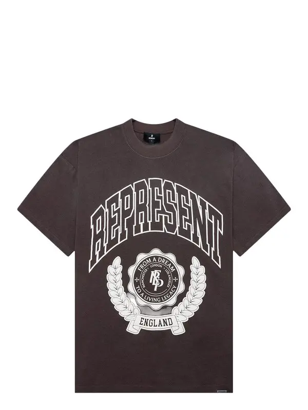 REPRESENT Legacy Crest Tee - Brown