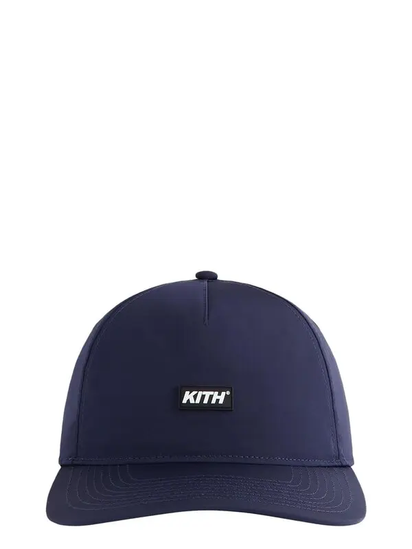 Kith Wrinkle Nylon Bay Low Pinch Crown - Black