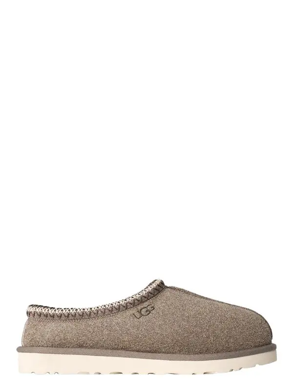 UGG Tasman Shaggy Suede Slipper - Grey