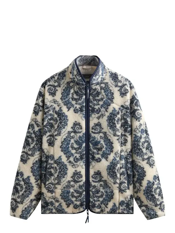 Kith Damask Floral Sherpa Harper Jacket - Cream
