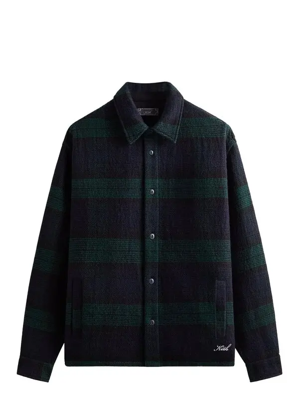 Kith Textured Plaid Isaiah Buttondown - Green