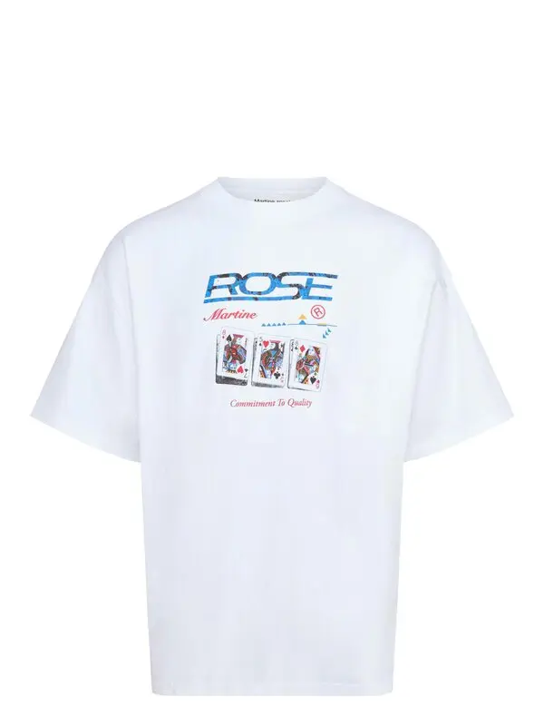 Martine Rose Oversized Short-sleeve T-shirt - White