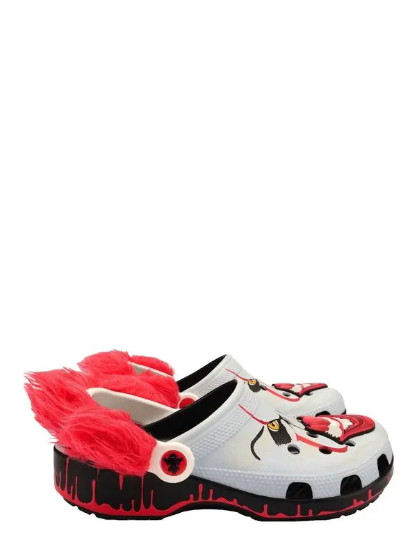 CROCS Classic Clog It Pennywise - White/red/black